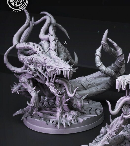 Shadow Lurkers Giant Alien Miniatures D&D 3D Printed - Etsy Australia