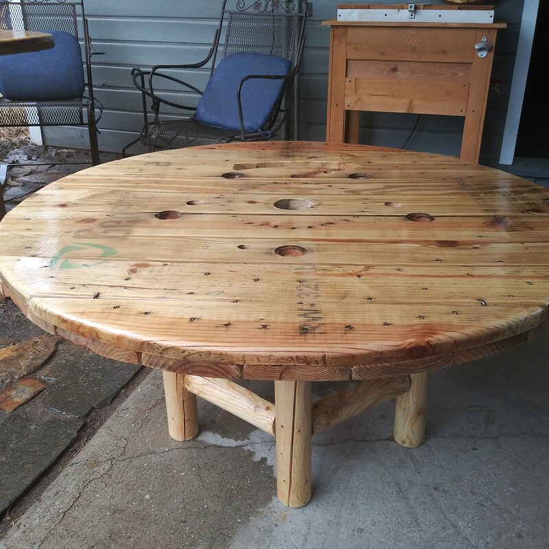 Cable Reel Table - Etsy