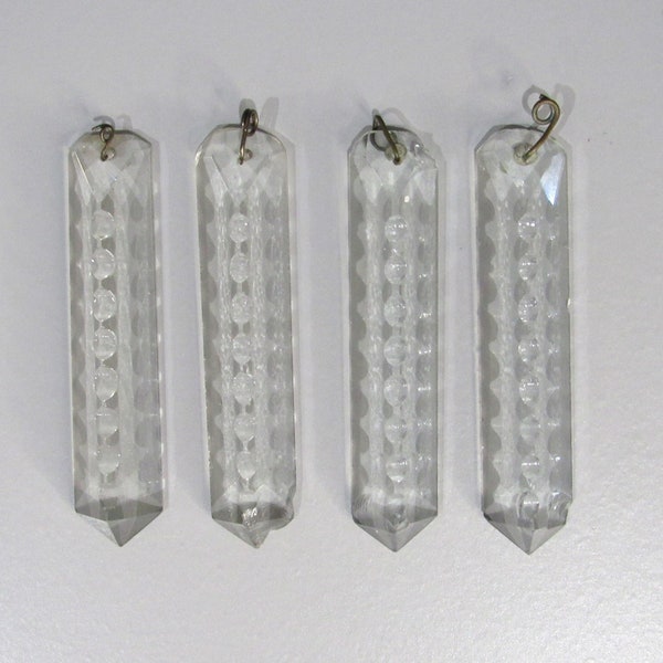 Antique Crystal Prisms - Etsy