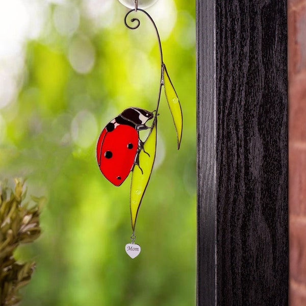 Ladybug Suncatcher - Etsy