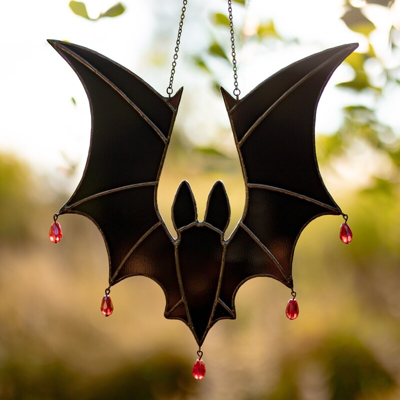 Stained Glass Bats - Etsy