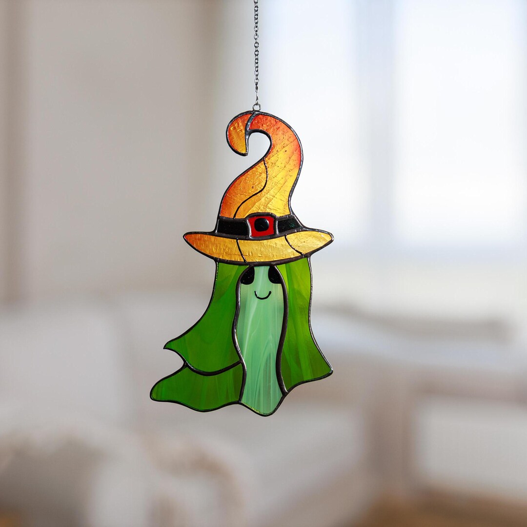 Wizard Decor Stained Glass Window Hangings, Christmas Shopping for ...