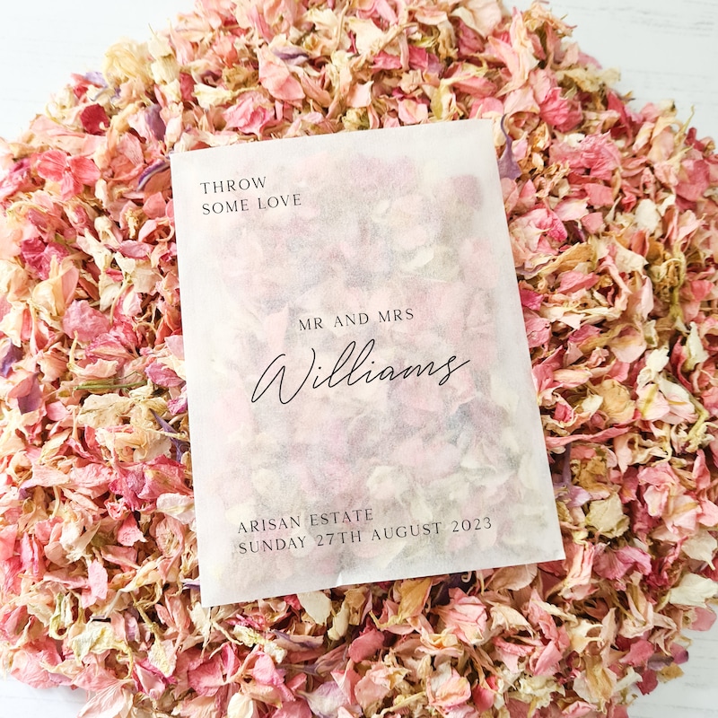 Dried Bulk Confetti - Etsy UK