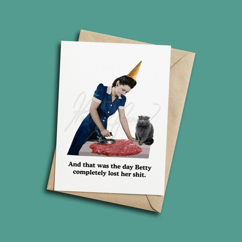 Funny Greeting Cards - Etsy