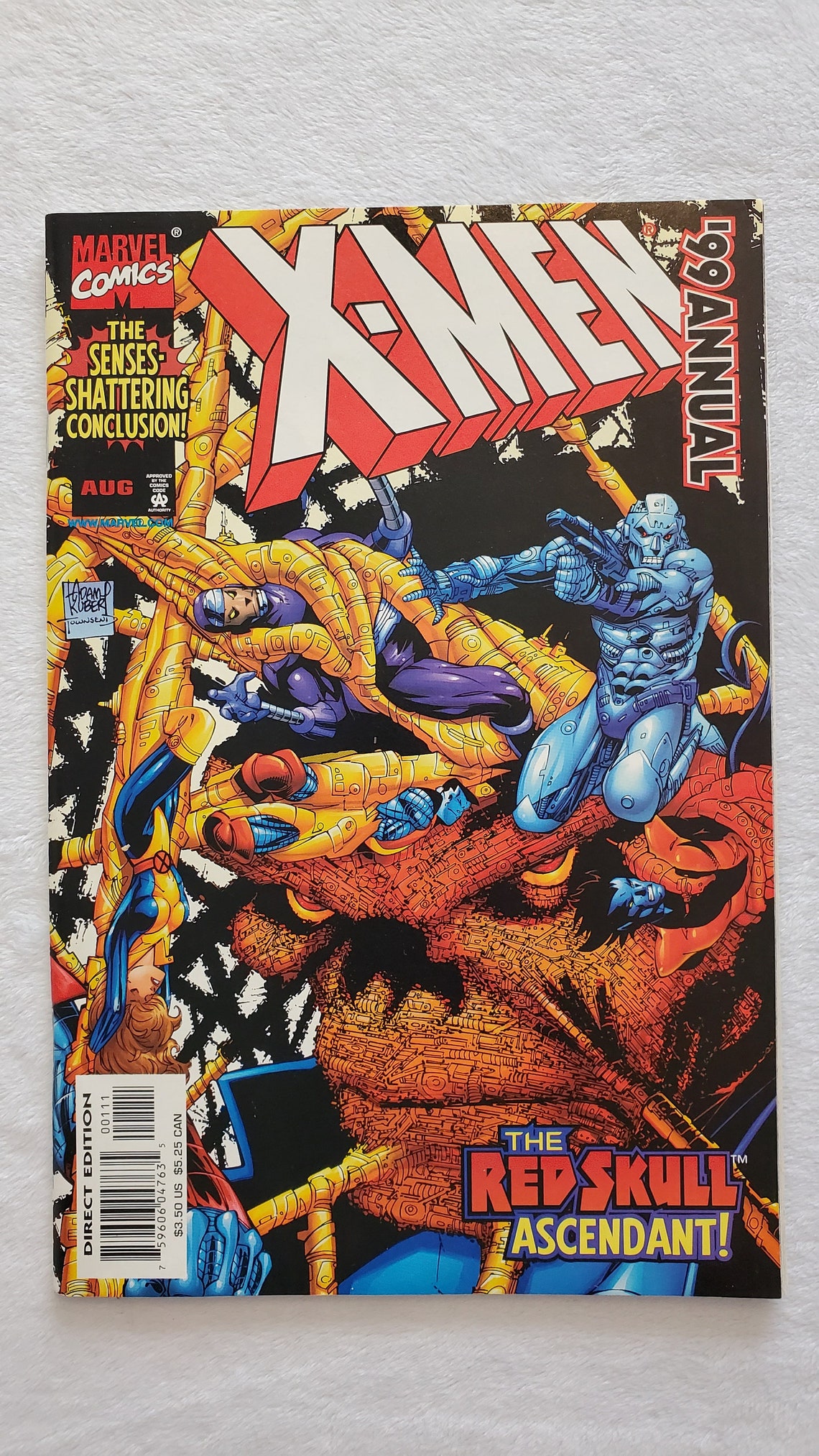 X-Men 99 Cómic Anual de agosto de 1999 - Etsy España