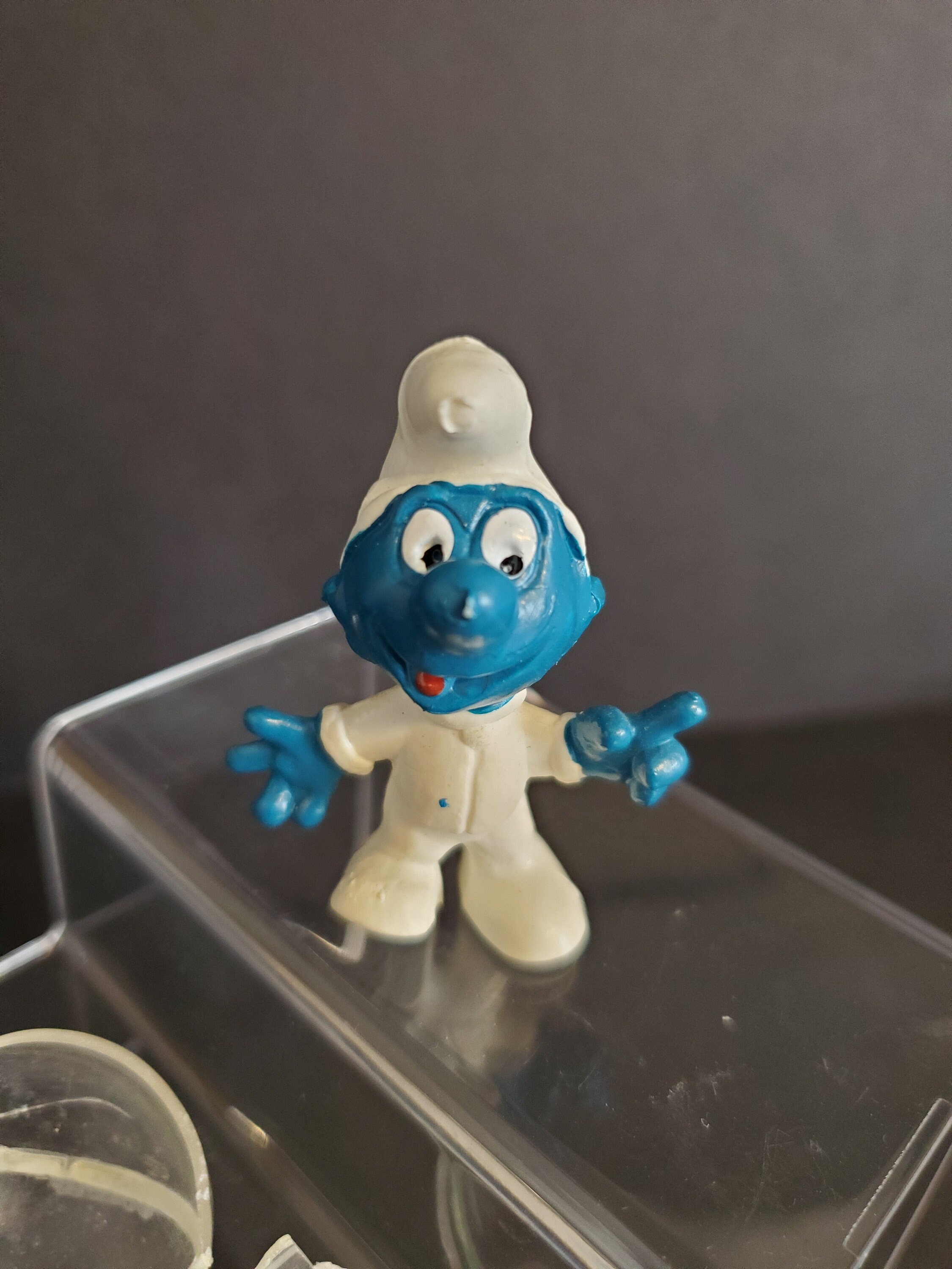 Astro Smurf PVC Figure From 1969, Retro Astronaut Smurf Figurine - Etsy