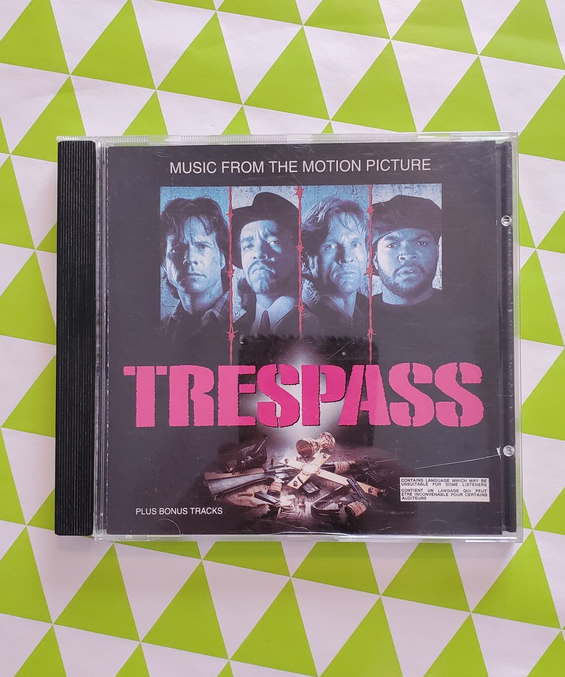 Trespass Music From the Motion Picture CD From 1992 - Etsy