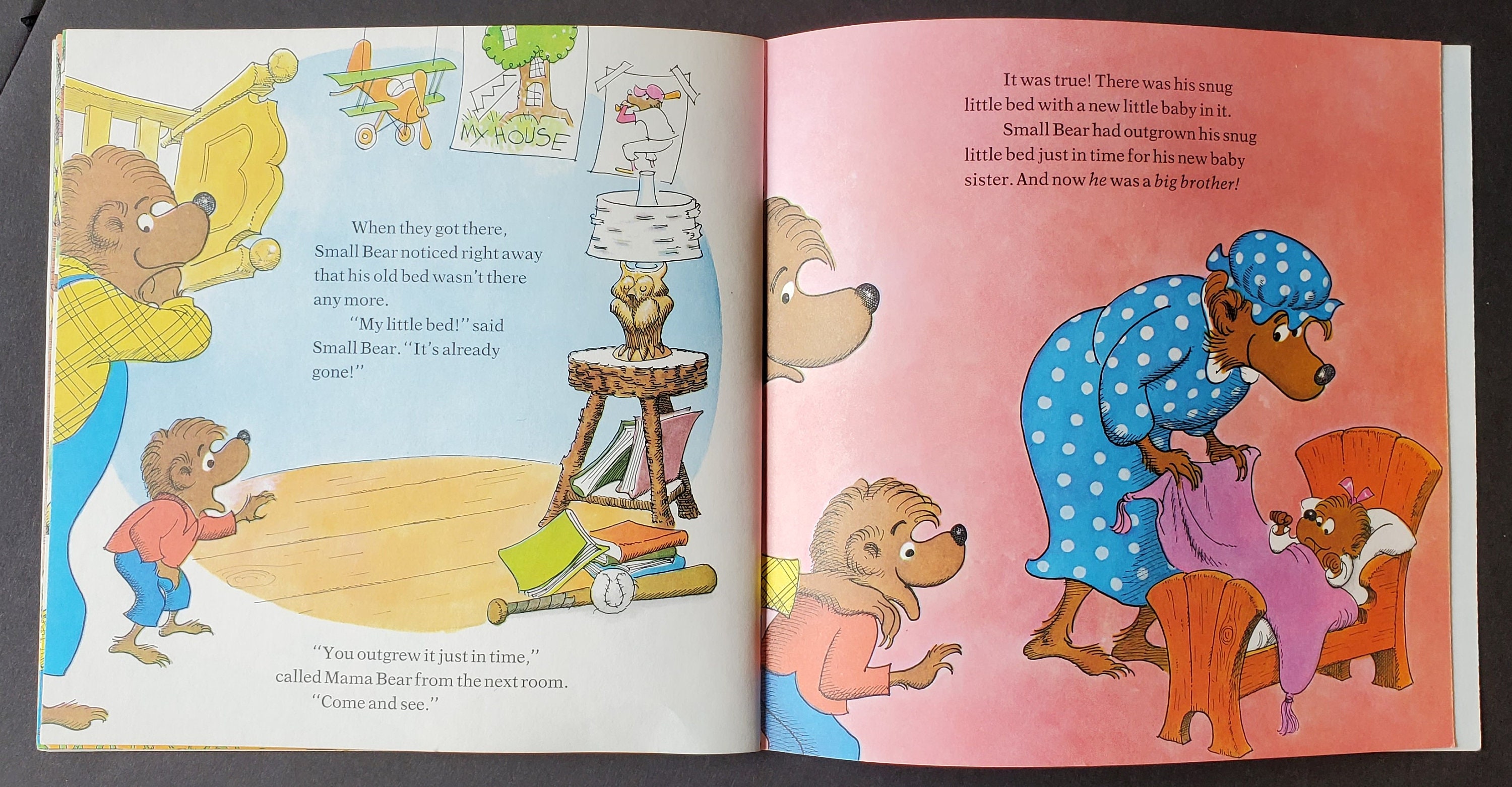 The Berenstain Bears Books, Set of 4 Vintage Softcover Childrens Books ...