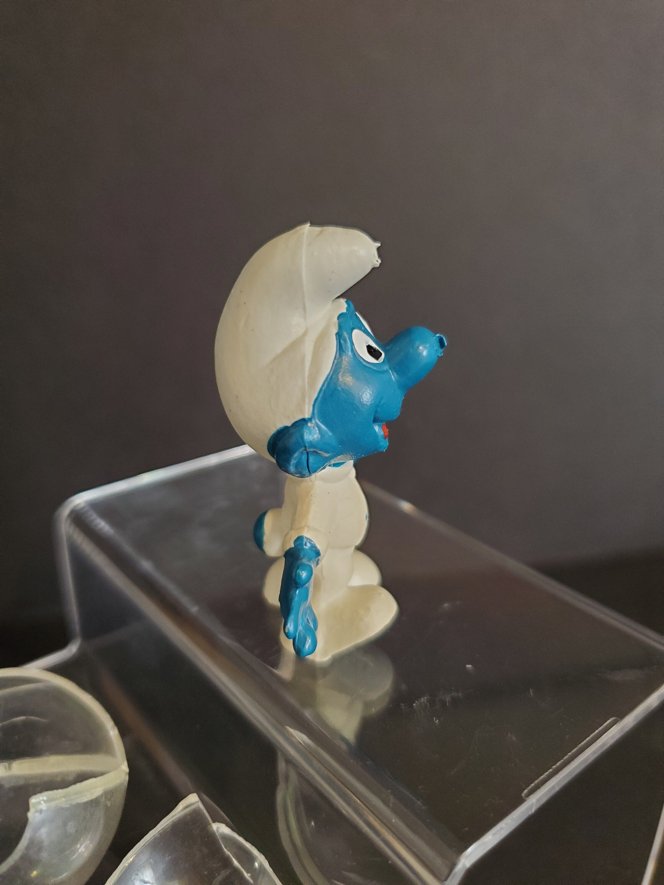 Astro Smurf PVC Figure From 1969, Retro Astronaut Smurf Figurine - Etsy