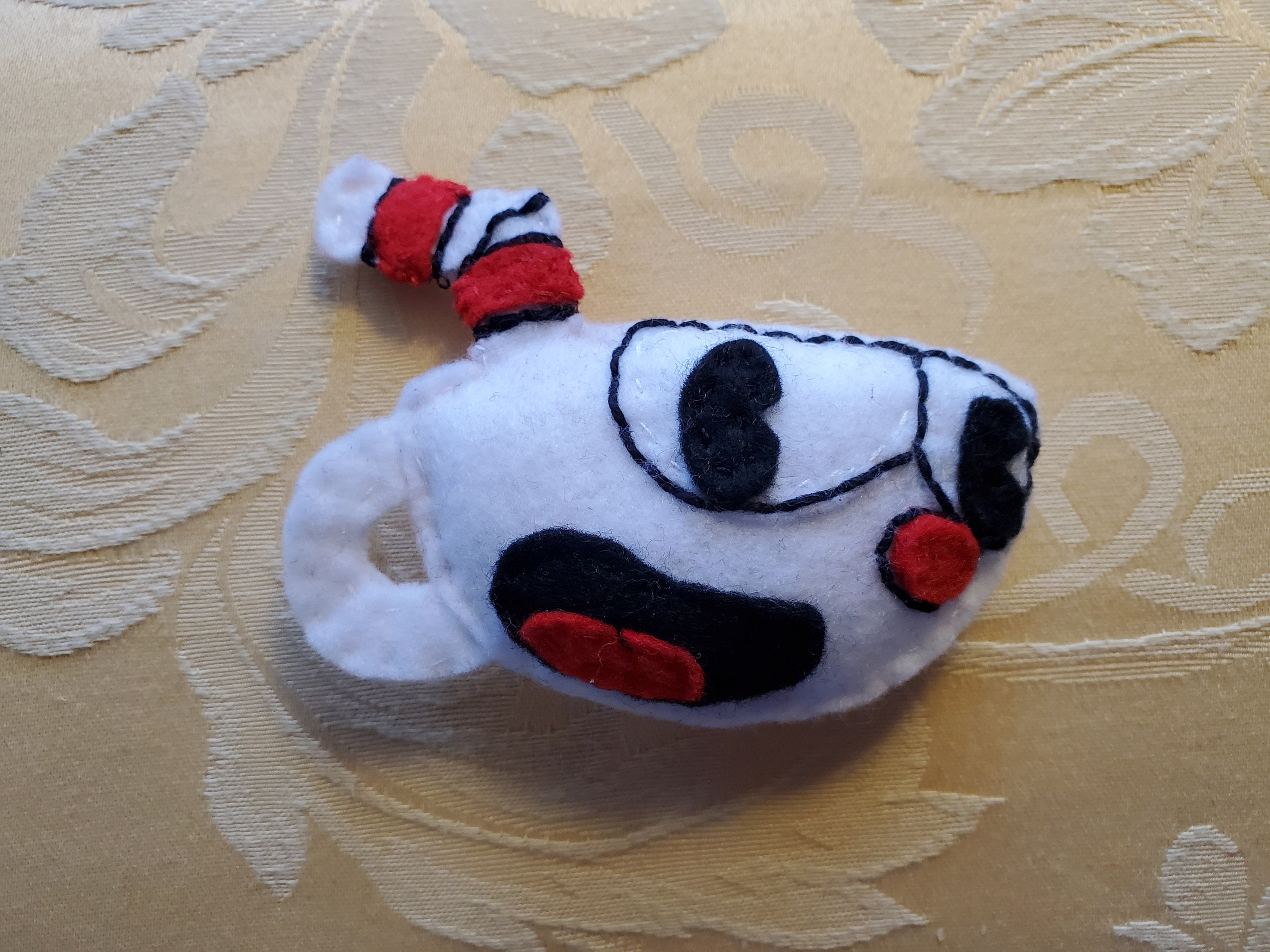 Cuphead Felt Plush Video Game Character, Handmade Stuffy - Etsy