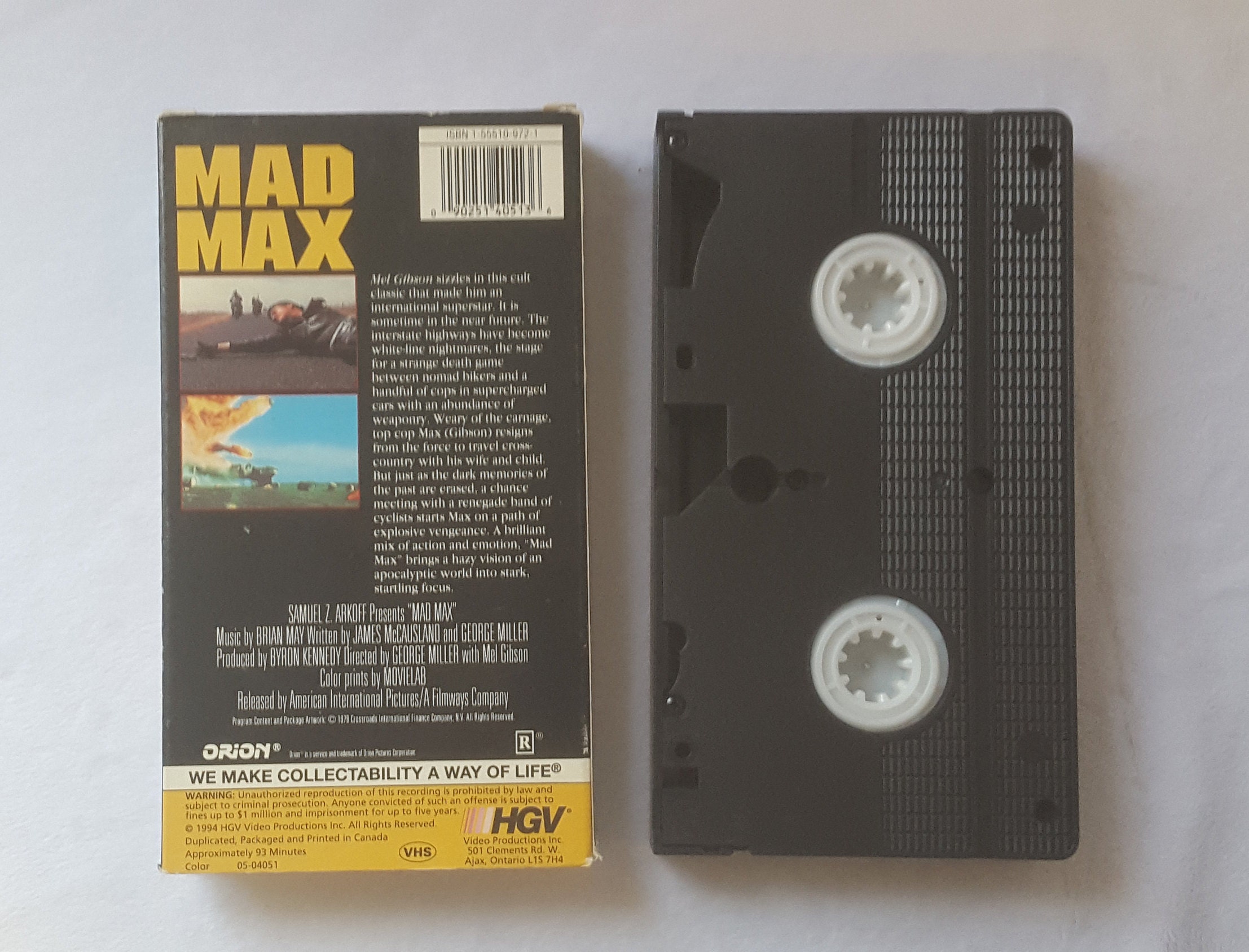 Mad Max VHS Movie - Etsy