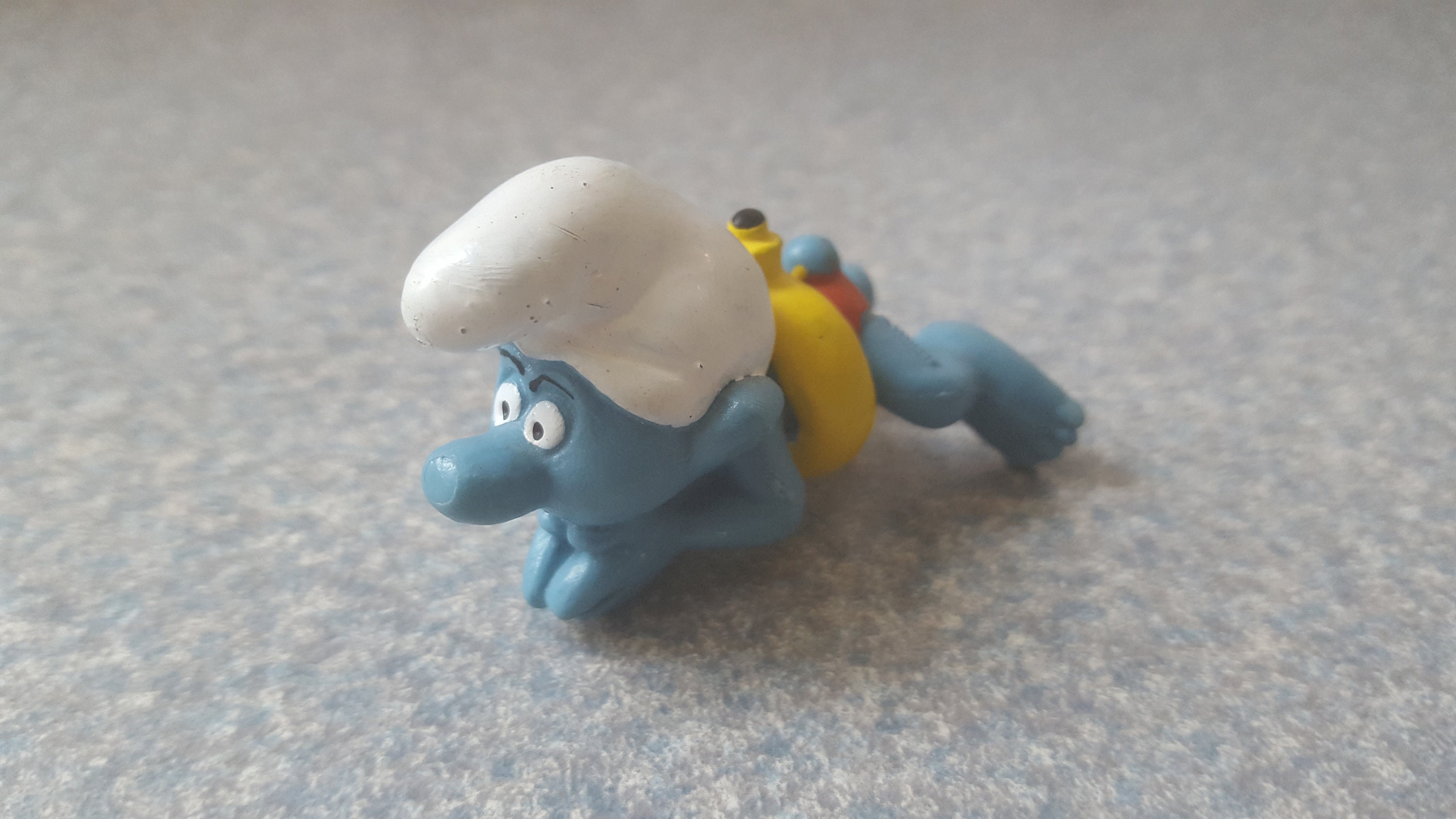 Swimmer Smurf PVC Figure Swimming Smurf Figurine - Etsy