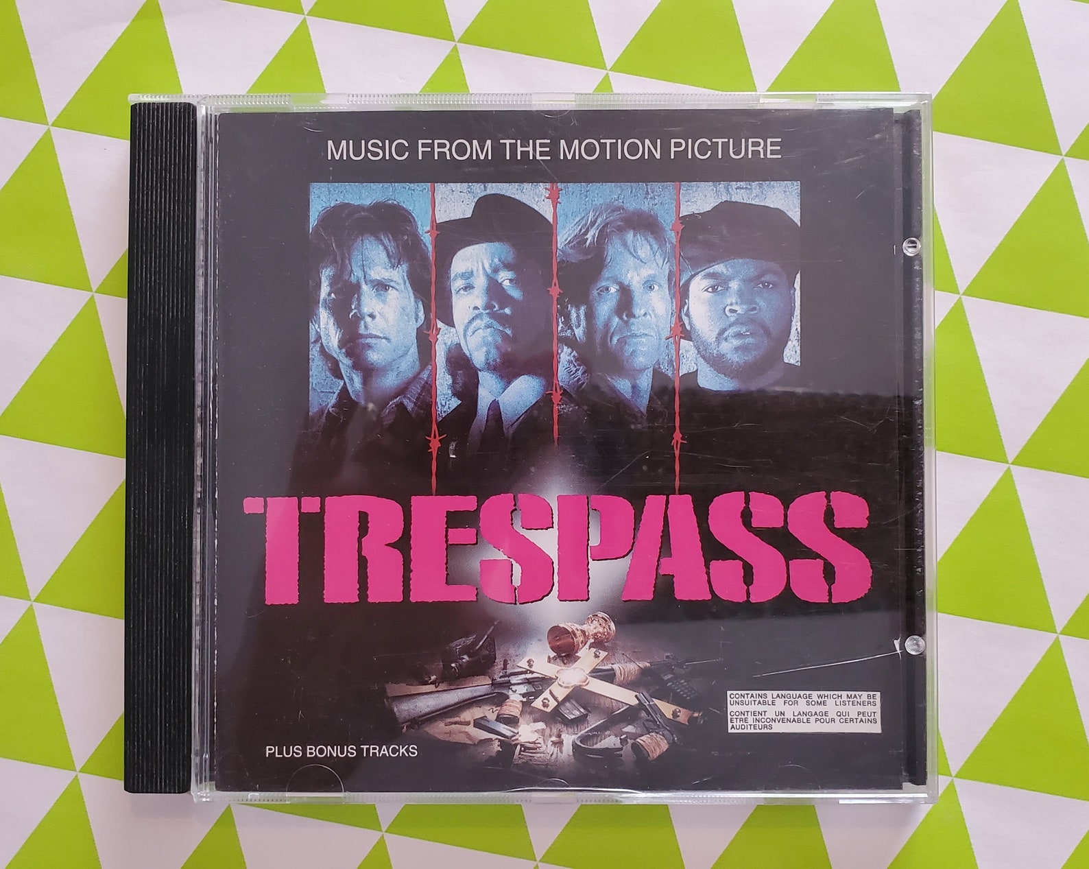 Trespass Music From the Motion Picture CD From 1992 - Etsy