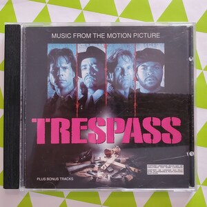 Trespass Music From the Motion Picture CD From 1992 - Etsy