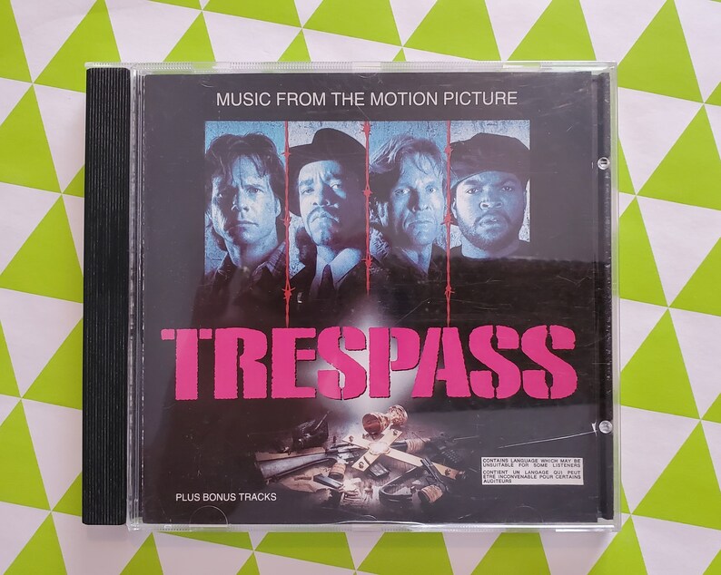 Trespass Music From the Motion Picture CD From 1992 - Etsy