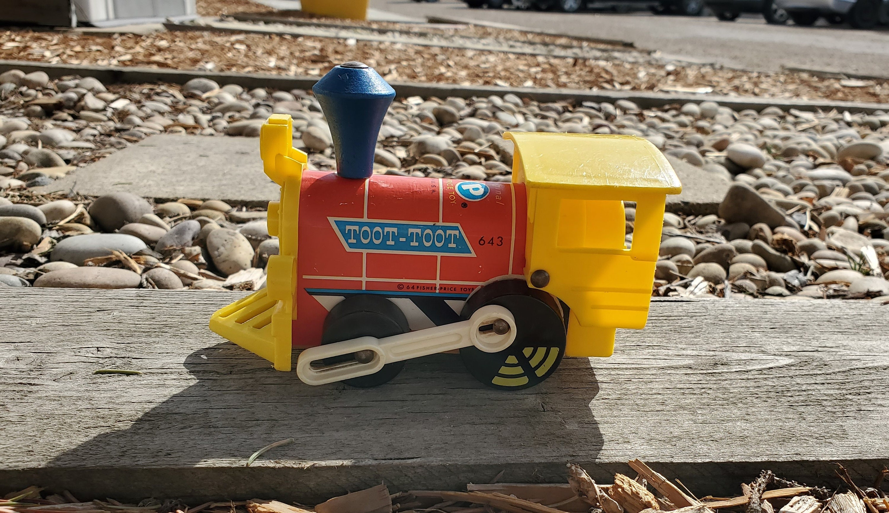 Fisher-price Toot Toot Train From 1964 - Etsy