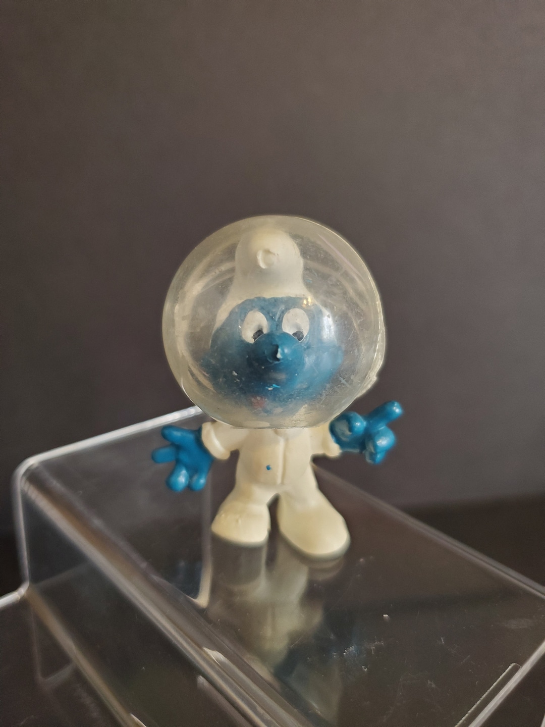 Astro Smurf PVC Figure From 1969, Retro Astronaut Smurf Figurine - Etsy