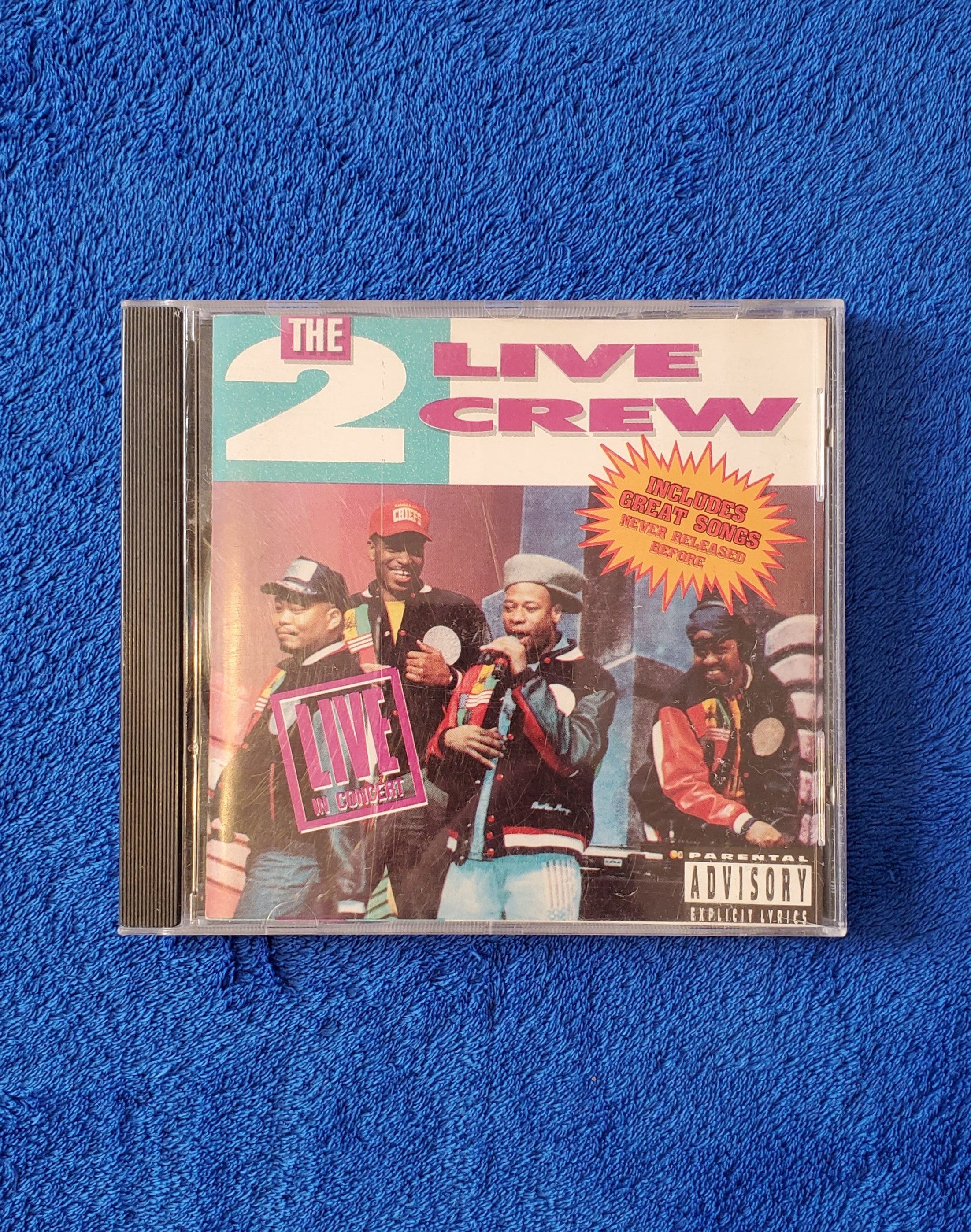 The 2 Live Crew Live in Concert CD From 1990 - Etsy