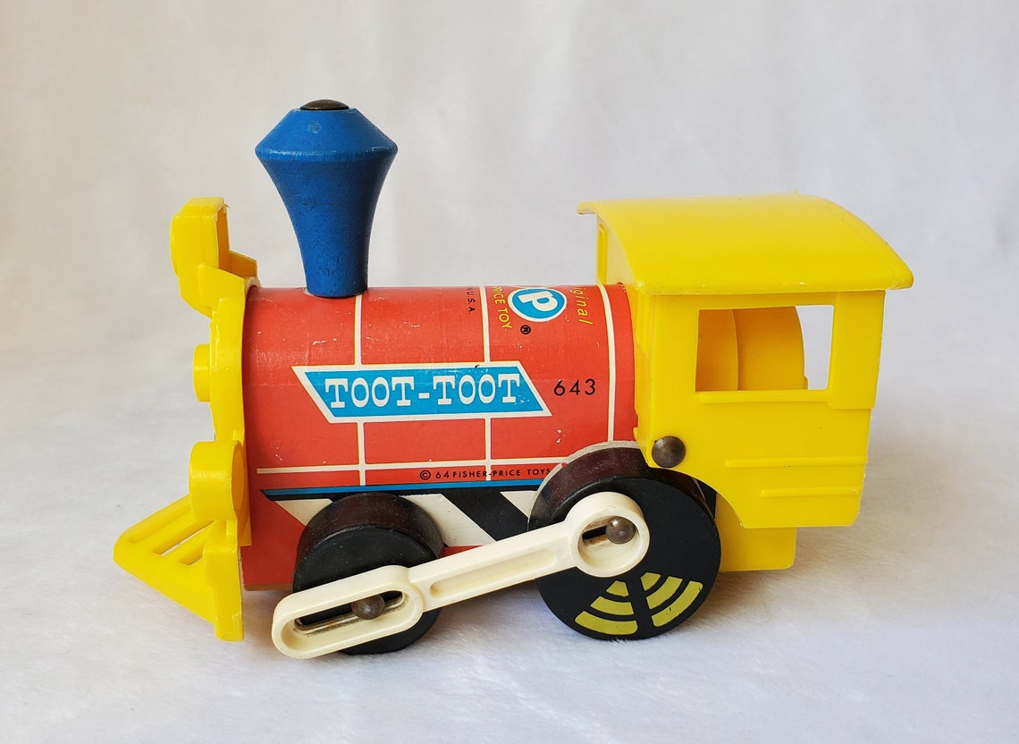 Fisher-price Toot Toot Train From 1964 - Etsy