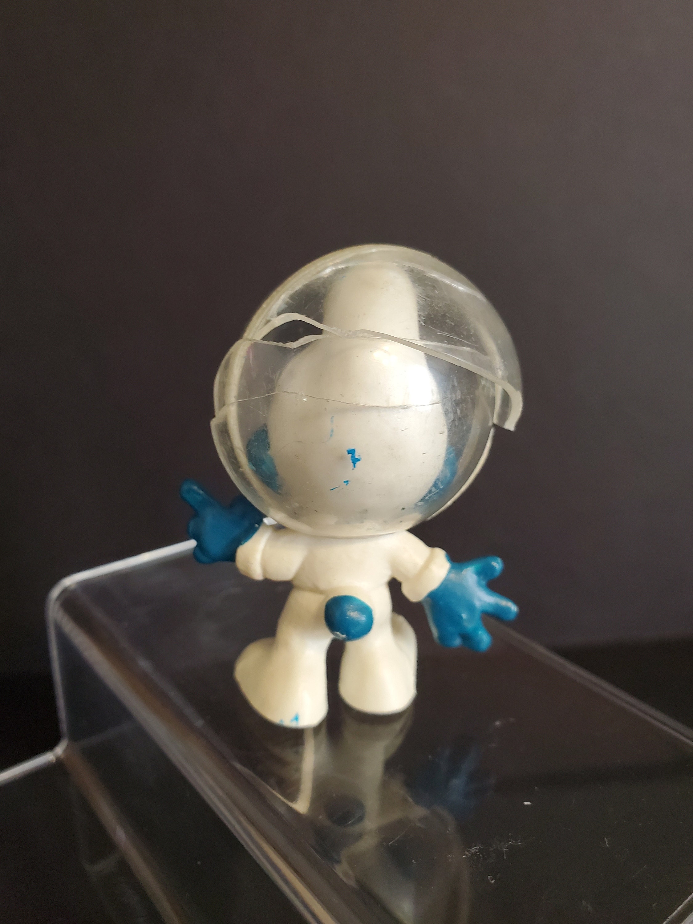 Astro Smurf PVC Figure From 1969, Retro Astronaut Smurf Figurine - Etsy