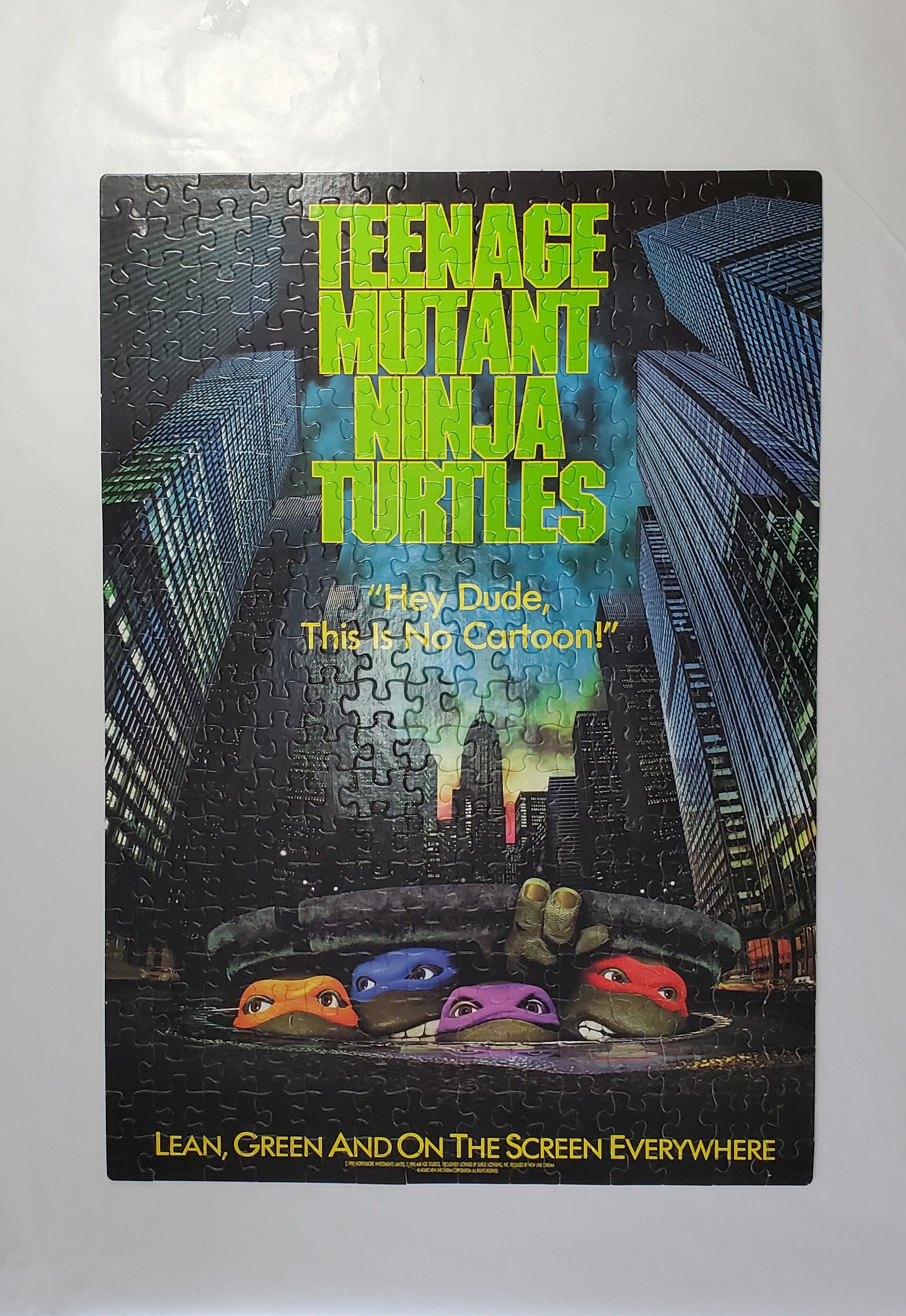 Teenage Mutant Ninja Turtles 300-piece Puzzle TMNT Movie Poster Roseart ...