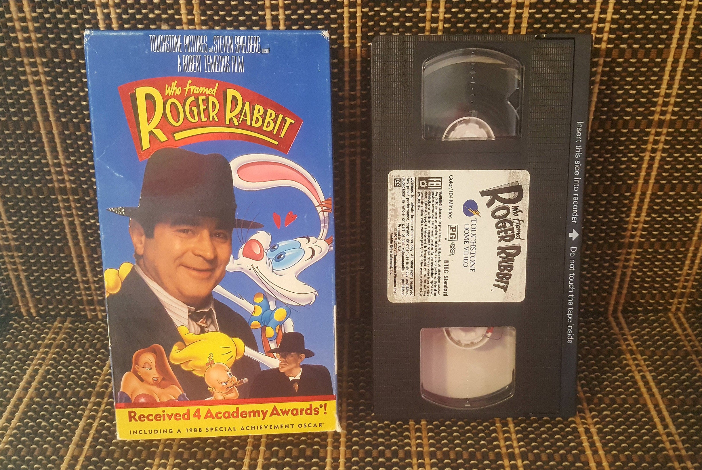 Who Framed Roger Rabbit VHS Movie - Etsy