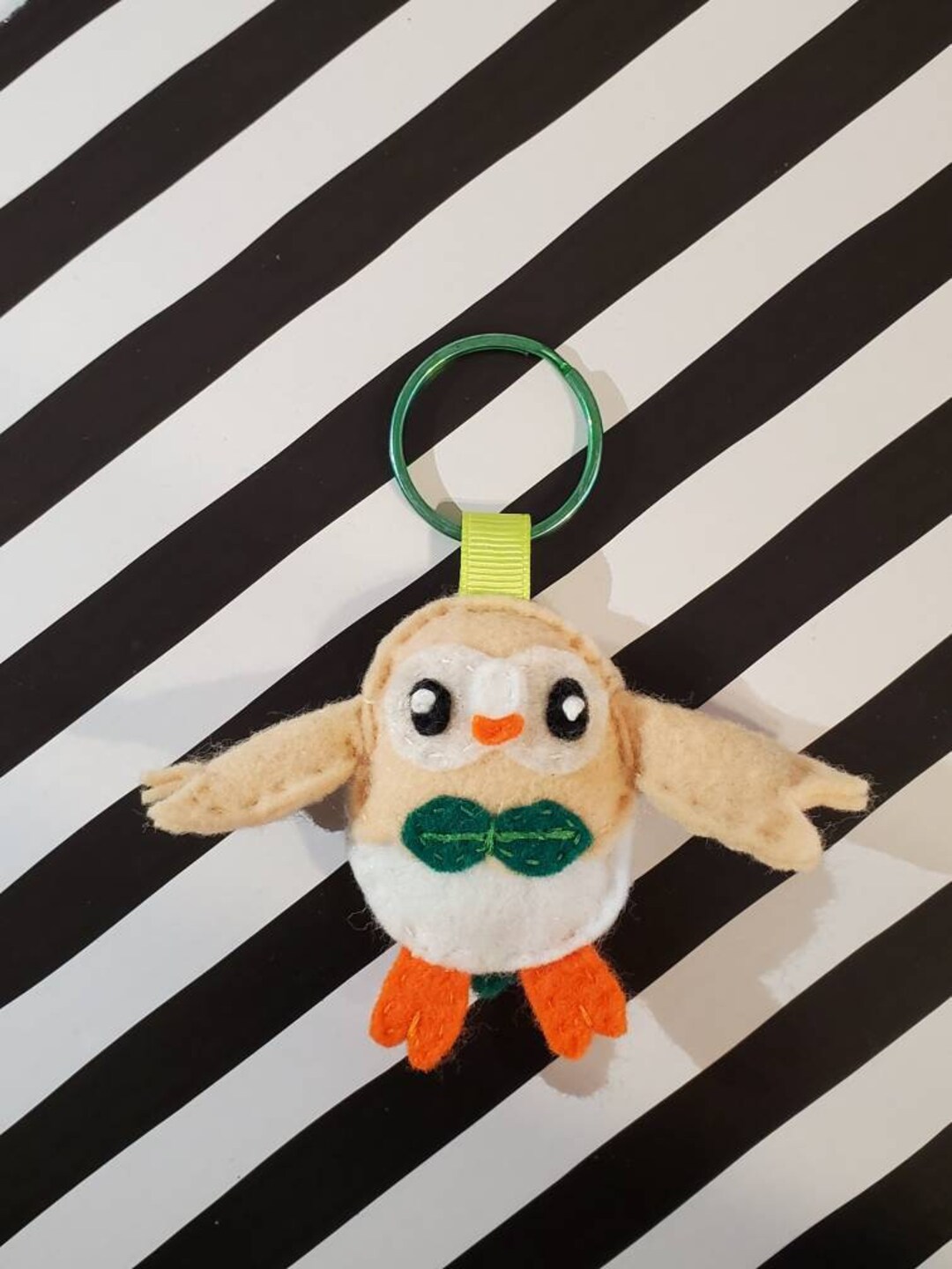 Handmade Rowlet Pokemon Felt Plush Pokemon - Etsy