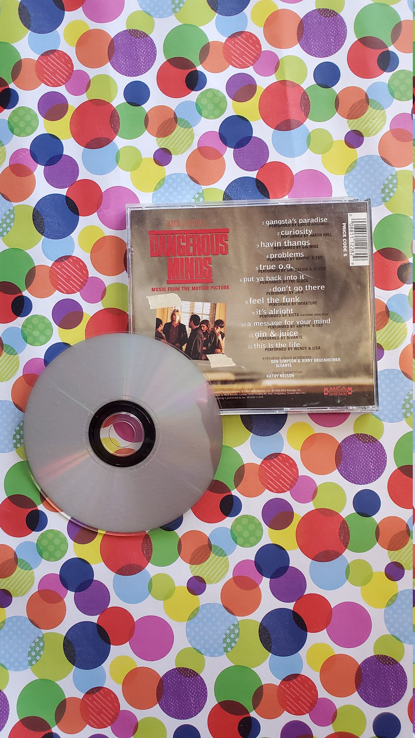 Dangerous Minds - Música del CD de la película de 1995 - Etsy España