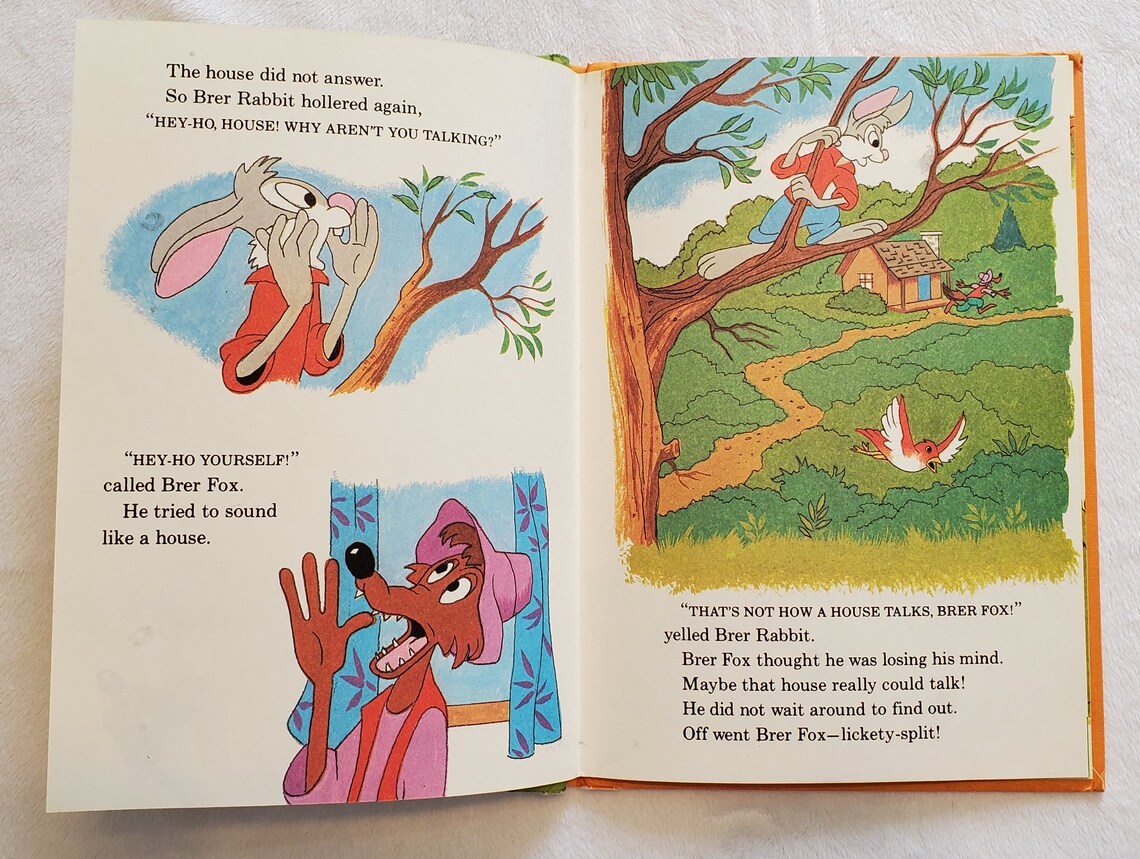 Brer Rabbit Plays Some Tricks Disneys Wonderful World of - Etsy