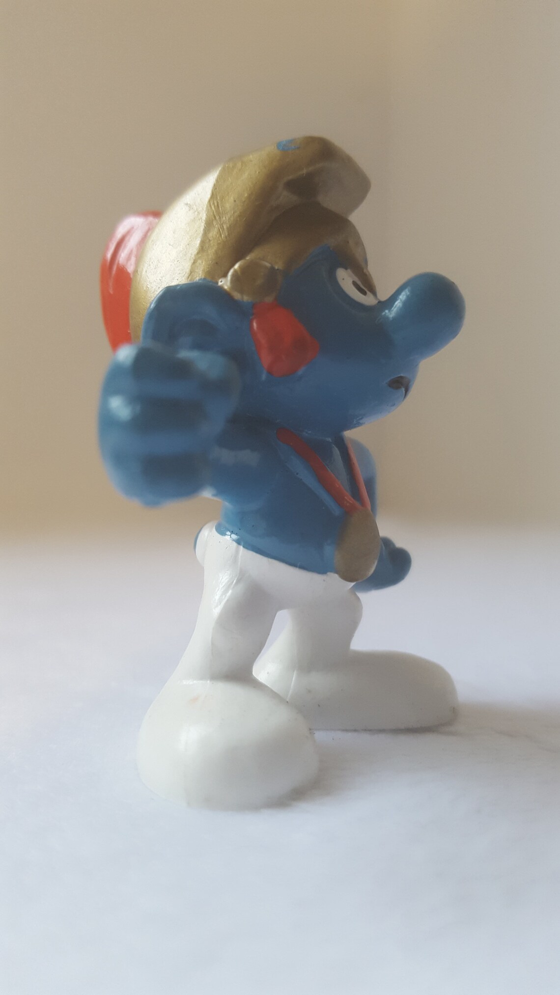 Gladiator Smurf PVC Figure, Roman Empire Smurf, Knight Smurf Figurine ...