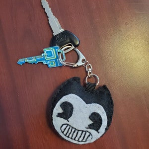 Bendy Felt Plush Keychain, Handmade Stuffy - Etsy