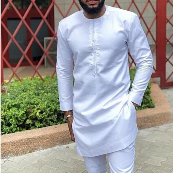White African Suit for Men - Etsy