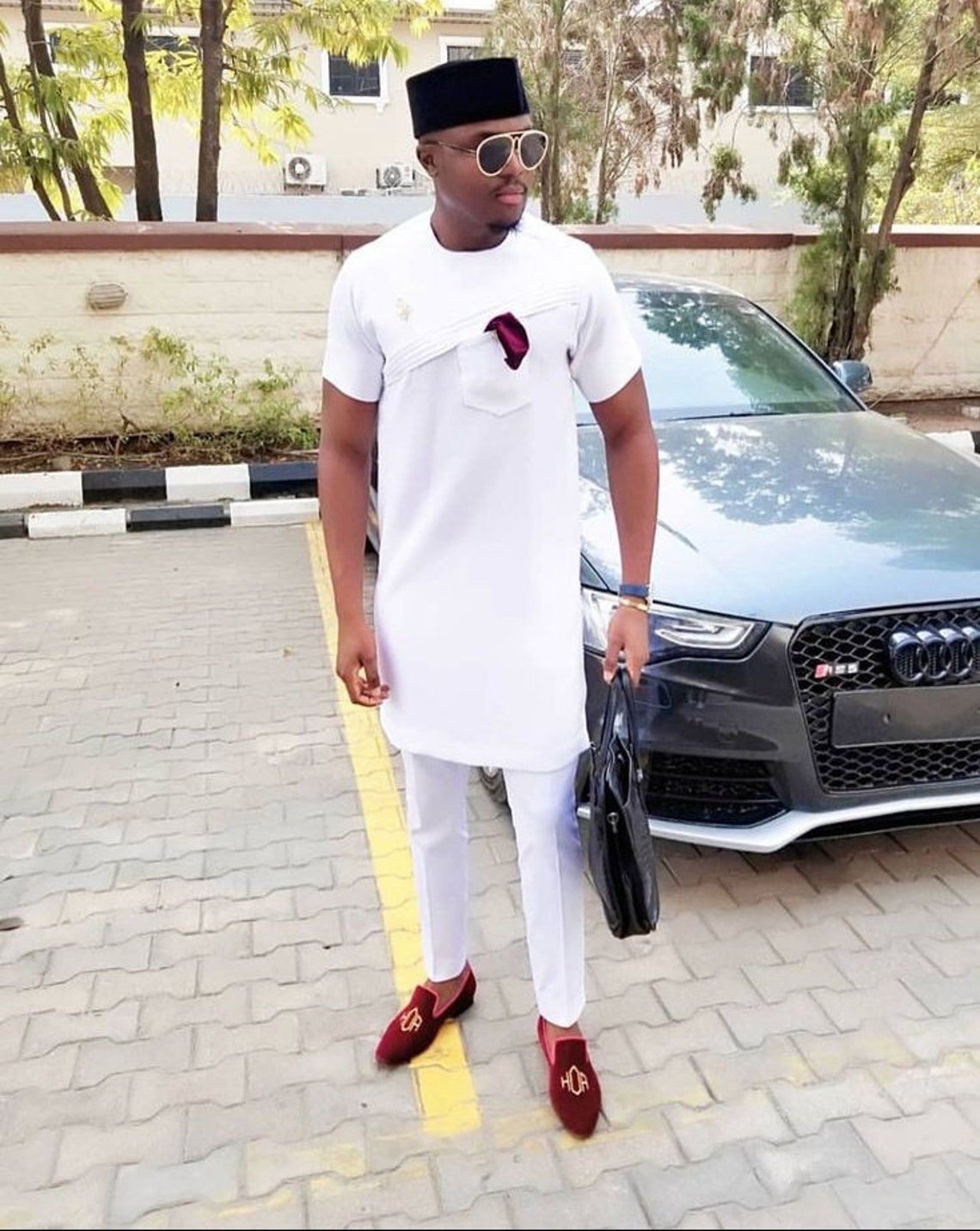 White Senator Suit,african Men Suit, Dashiki Suit, African Men Clothing ...