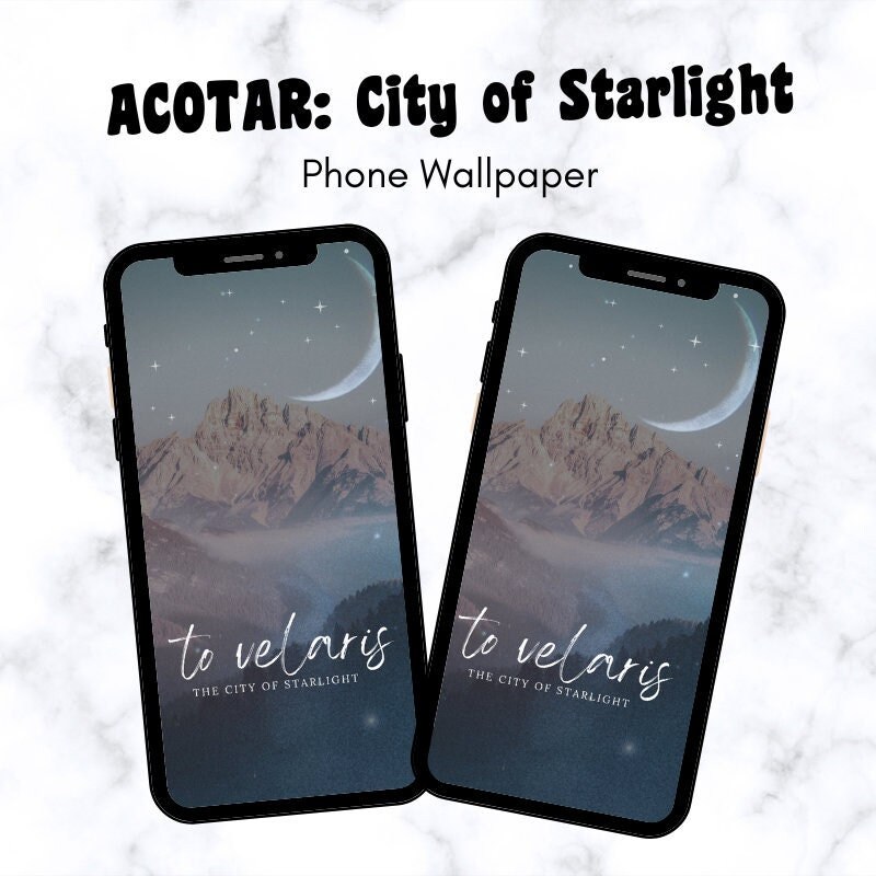 ACOTAR Velaris Phone Lock Screen and Home Screen Wallpaper - Etsy