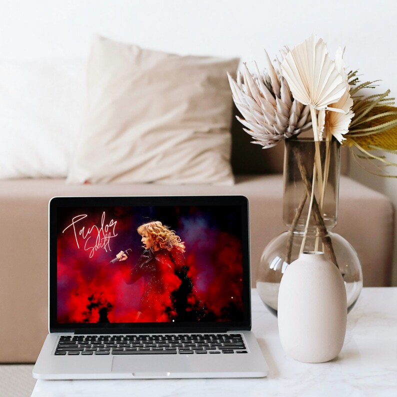 Taylor Swift Themed Desktop Wallpaper for Mac & Windows - Etsy Canada