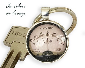 Voltmeter Keychain - Etsy