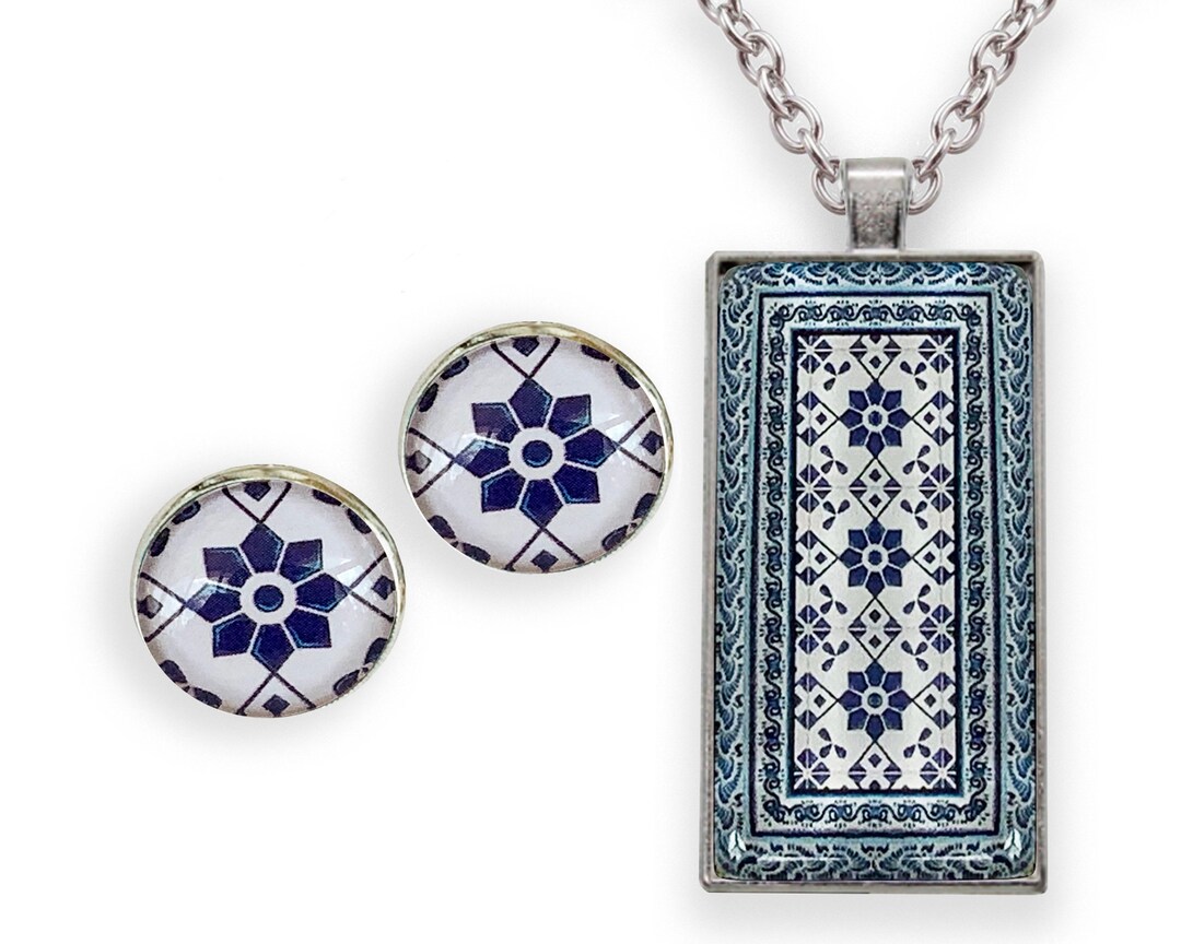 Portuguese Jewelry Set for Women, Matching Necklaces and Earrings ...