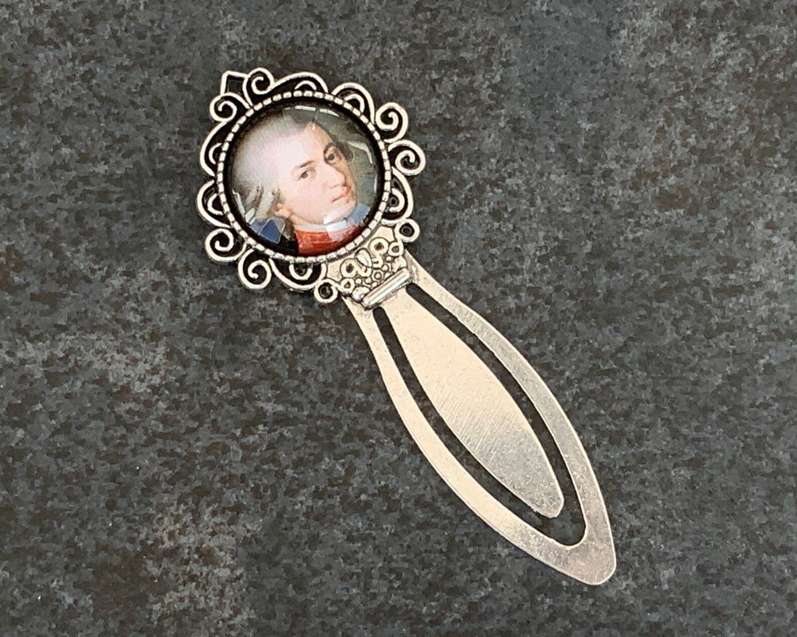 Bookmark Wolfgang Amadeus Mozart Metal Bookmark Reader Gift - Etsy UK