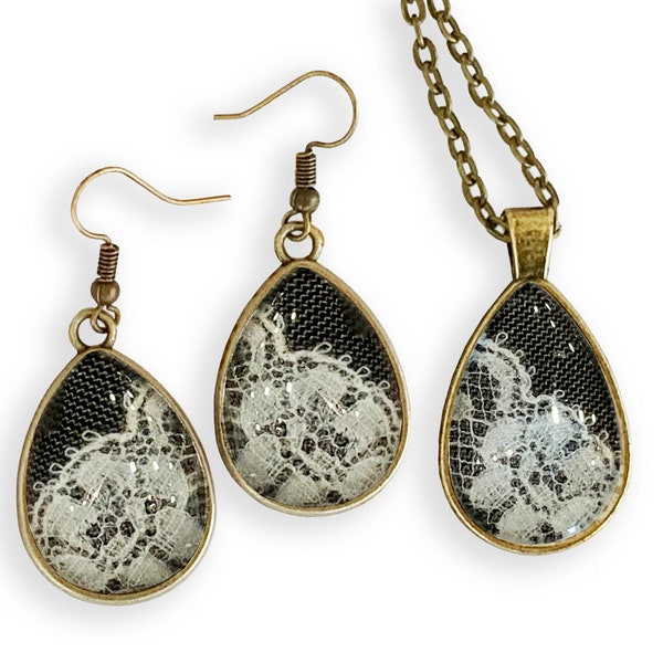 Lace Jewelry - Etsy