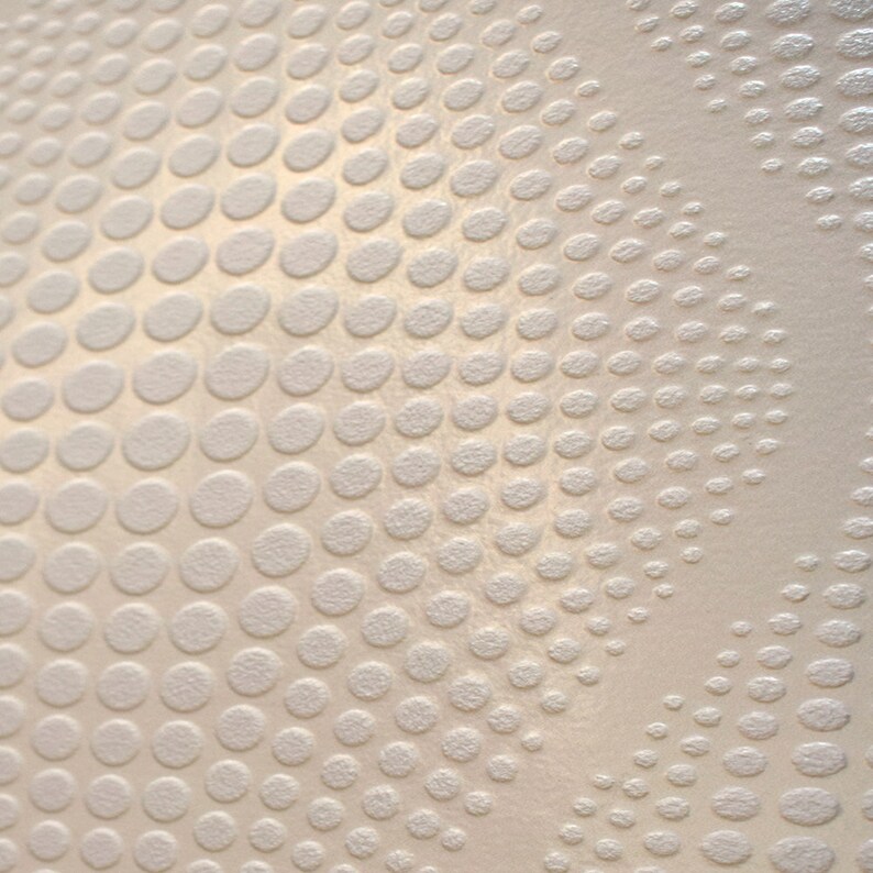 Samples - Opti Dots 3D Embossed Wallpaper, Interior Decoration ...