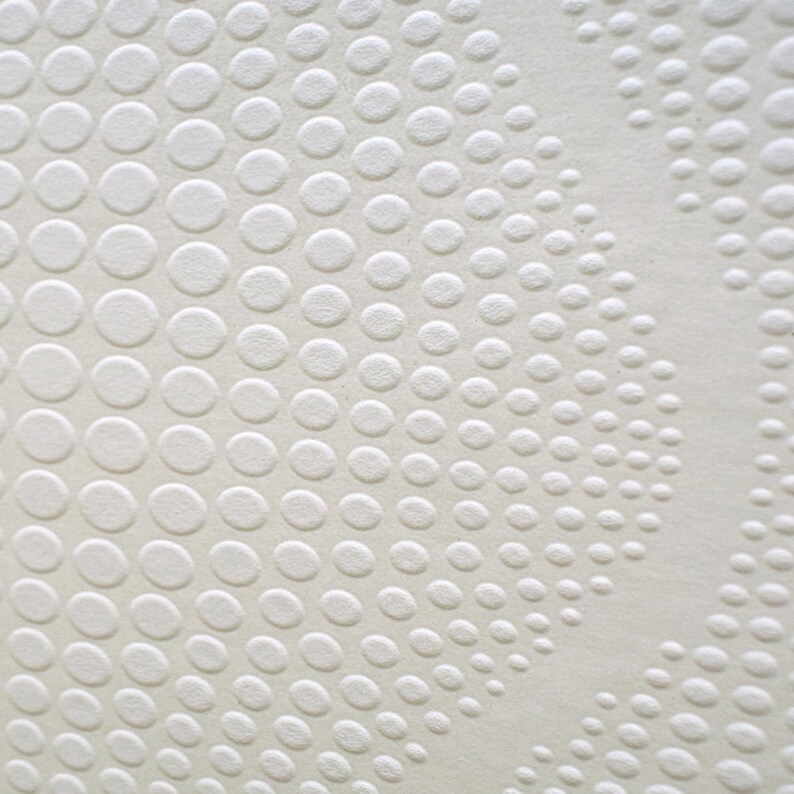 Samples - Opti Dots 3D Embossed Wallpaper, Interior Decoration ...