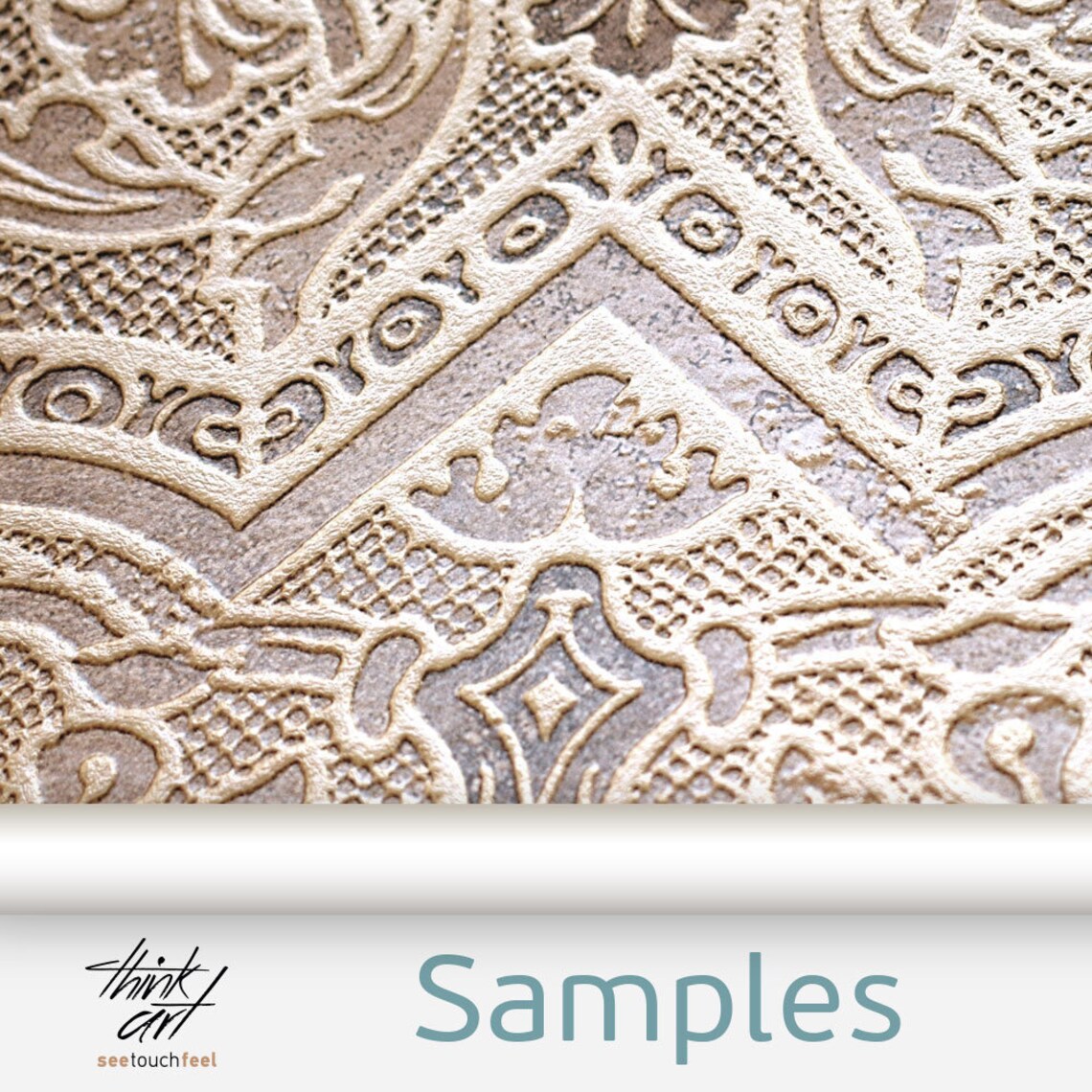 Moroccan - Sample, 3D Embossed Premium Wallpaper, Ecodeco Material ...