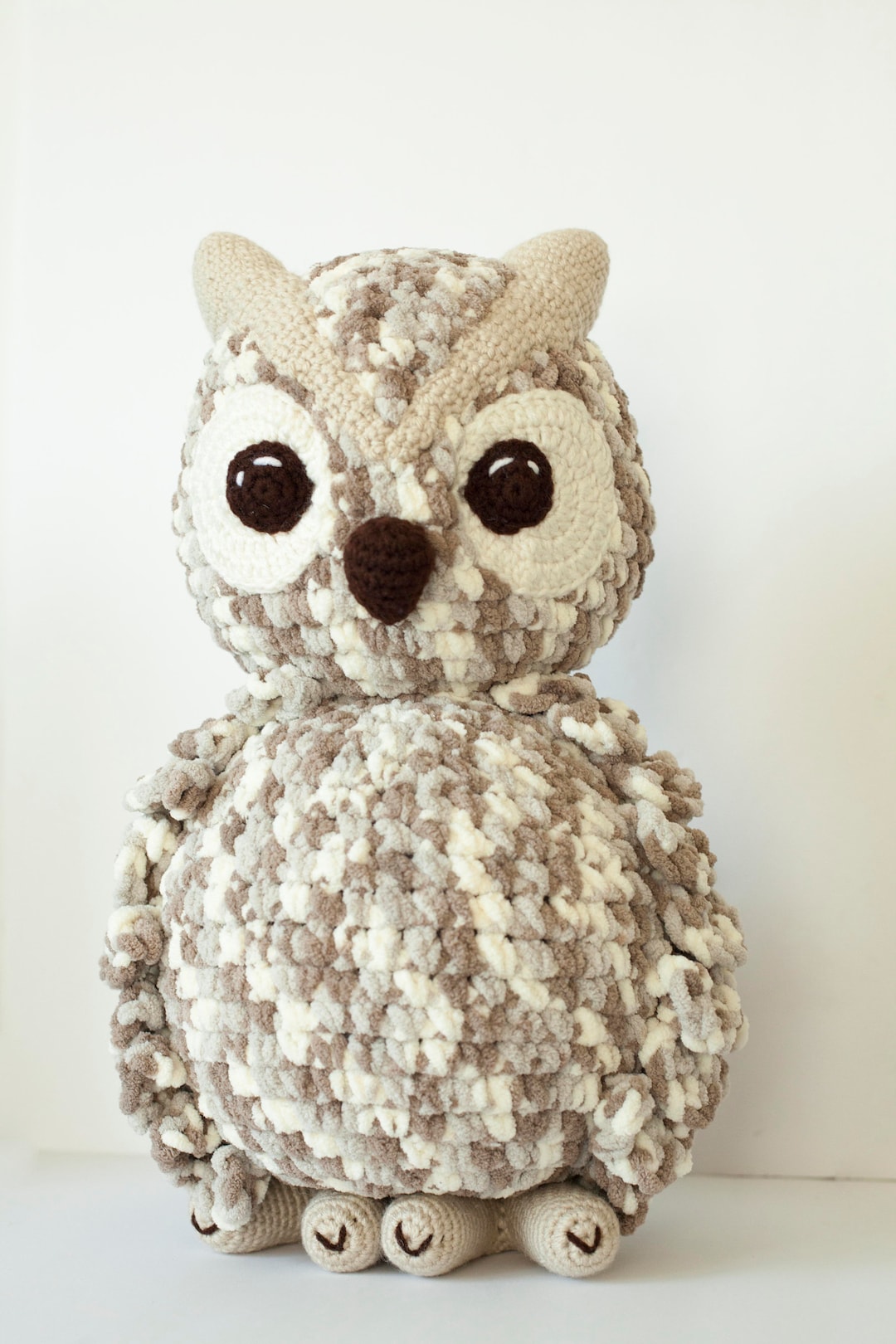Henry the Great Horned Owl - Crochet Pattern (PDF Instant Download) - Etsy