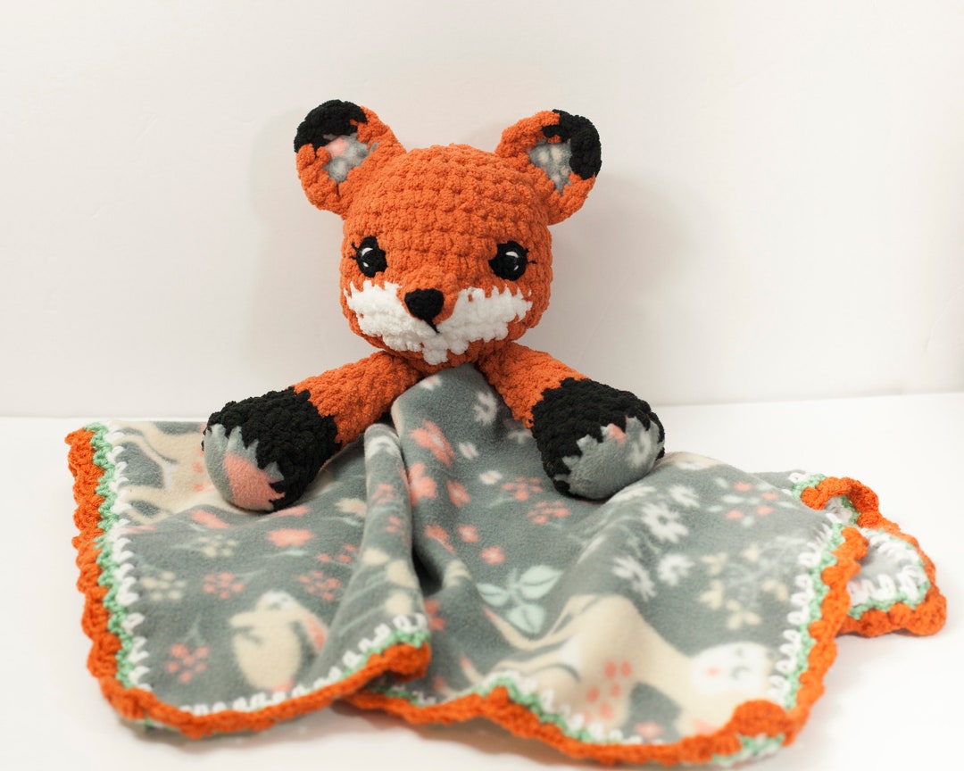 Baby Fox Lovey -crochet Pattern (PDF Instant Download) - Etsy
