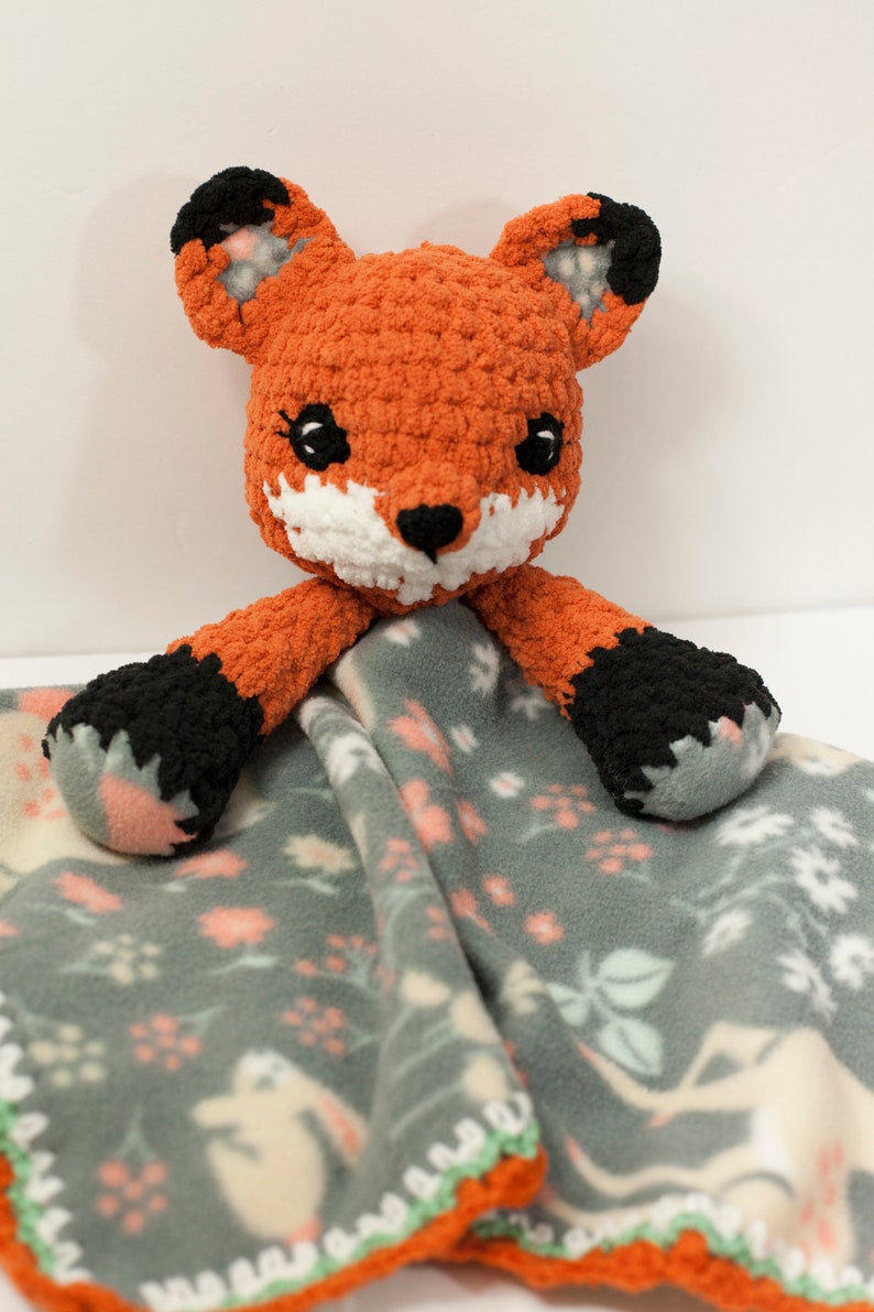 Baby Fox Lovey -crochet Pattern (PDF Instant Download) - Etsy