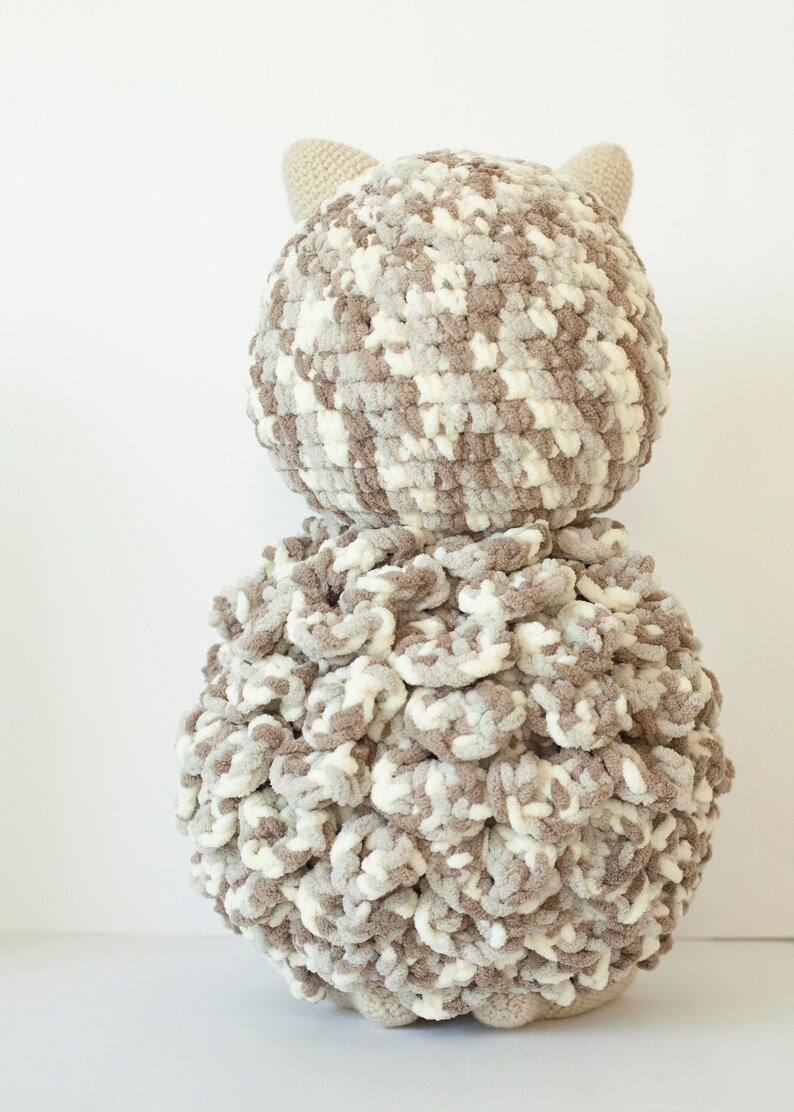 Henry the Great Horned Owl Crochet Pattern PDF Instant - Etsy