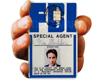 Fbi Id Card - Etsy