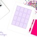 Erin Condren Planner Sticker Template Instant Download CU - Etsy Canada
