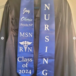 Custom Graduation Stole - Etsy