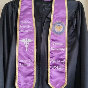 Custom Graduation Stole - Etsy